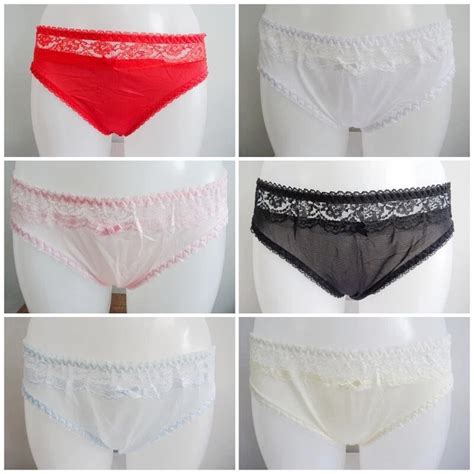 Vintage Knickers Panties 1980s Luigi Rossi Nylon Sheer Unworn Ladies