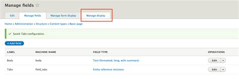 Setting Up A11y Paragraphs Tabs A11y Paragraphs Tabs Drupal Wiki Guide On