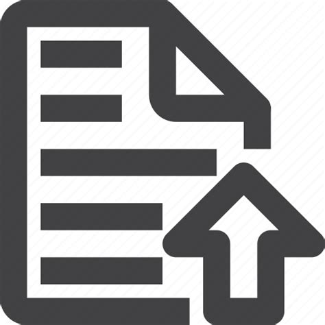 Content File Text Upload Uploadload Icon Download On Iconfinder