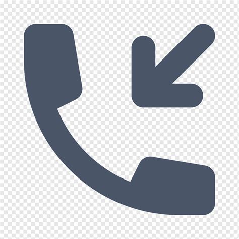 수신 전화 Heroicons 솔리드 아이콘 Png Pngwing