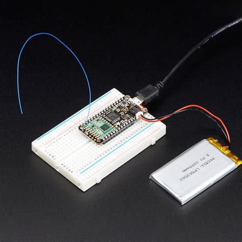 Adafruit Feather M0 Rfm69hcw Packet Radio 868 Or 915 Mhz Radiofruit