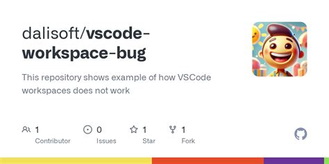 Github Dalisoft Vscode Workspace Bug This Repository Shows Example Of How Vscode Workspaces