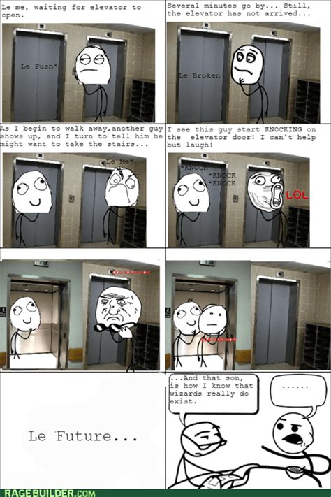 Elevator Sorcery Rage Comics Rage Comics
