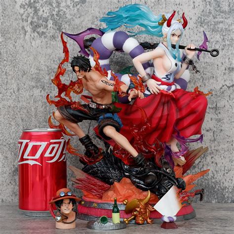 Jual Portgas D Ace X Yamato Action Figure One Piece Lx Studio Shopee Indonesia