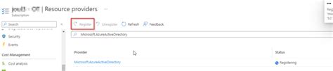 How To Solve In Azure The Subscription Is Not Registered To Use Namespace Xxxxxx 2 Azure