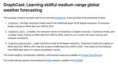 GraphCast Google DeepMind 开源的气象预测模型专为全球中远期天气预测设计 GitHub精选 世界你我他开源靠大家