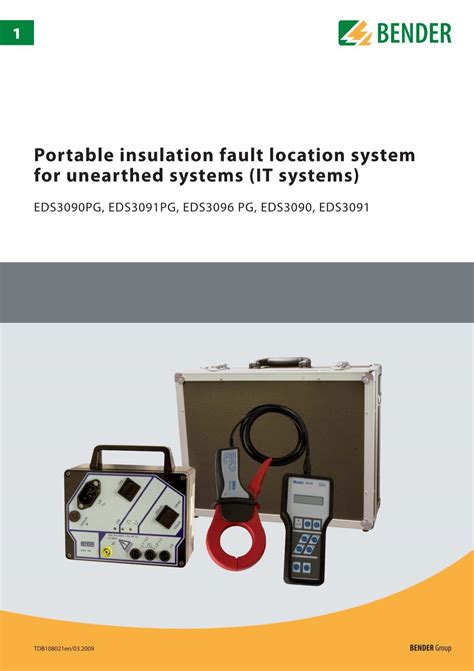 Portable Insulation Fault Location System For Unearthed Systems IT