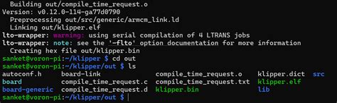 flashing btt octopus pro with klipper using pi