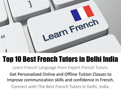 Top 10 Best French Tutors In Delhi India Pdf