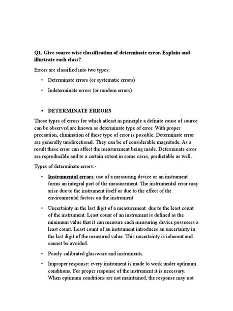 Analytical Project Pdf Significant Figures Students T Test