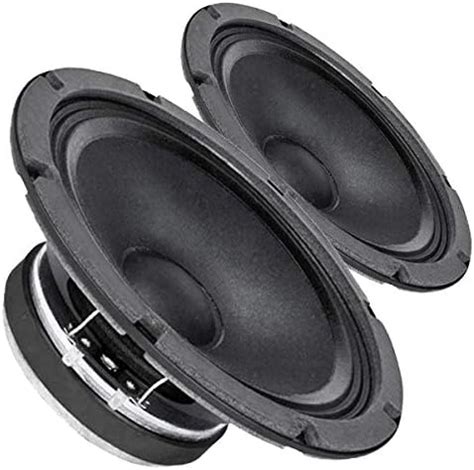 Amazon.com: Pair Faital PRO 6FE200 6.5" Midrange Woofer Voice Speaker 8 ohm 260W 95dB 1.5VC ...