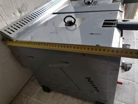 Фритюрник газов професионаленн Фритюрници Свиленград Газов фритюрник единичен и двоен