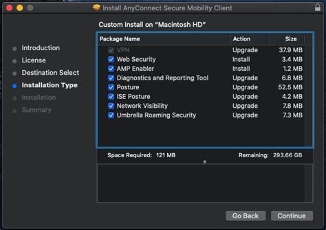mac os installation sandbox anyconnect cisco devnet