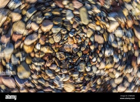 Circular Movement From Left To Right Creating A Vortex Pattern