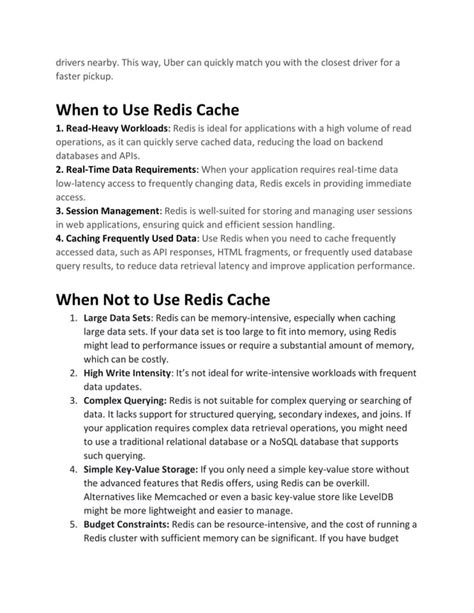 Redis As A Cache Boosting Performance And Scalability PDF
