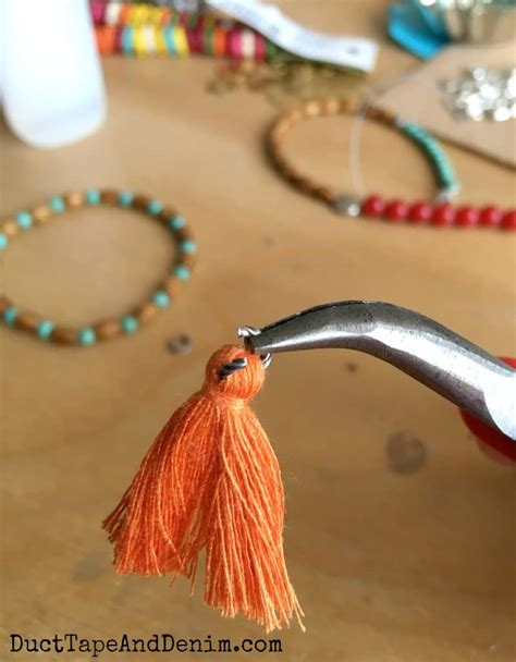 Colorful Tassel Bead Bracelet Diy Tutorial