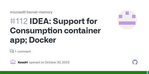 Idea Support For Consumption Container App Docker · Issue 112