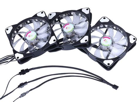 Dahsha 4 Pin Pwm Splitter Cable Female To 3 4 Pin Adapter Sleeved Splitter Pc Fan Power