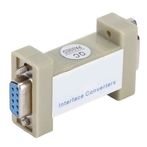 Hurrise Serial Port Isolator Rs232 Optic Electric Adapter For 5 Wire