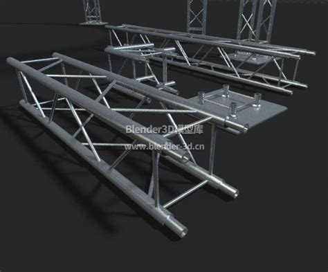 Blender Truss架棚桁架3d模型素材资源免费下载 Blender3d模型库