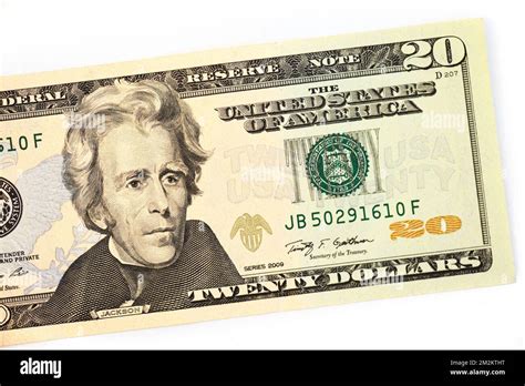 Twenty Dollar Bill Front And Back