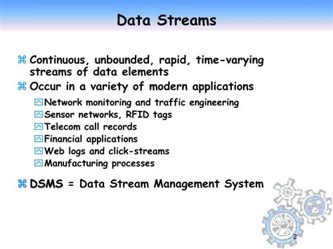Ppt Data Stream Management Systems Powerpoint Presentation Free