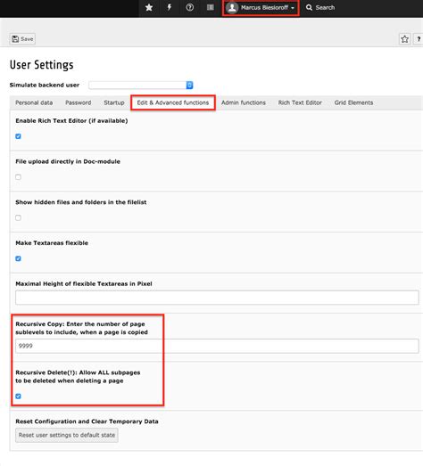 Recursion Typo3 76 Activate Recursive Delete Stack Overflow