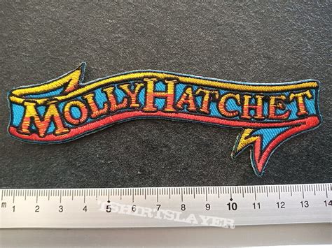 Molly Hatchet Shaped Patch M10 3x125 Cm Tshirtslayer Tshirt And