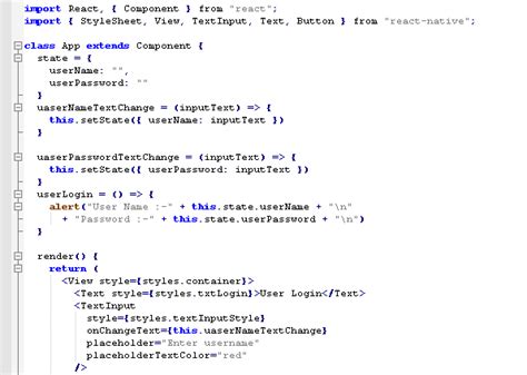 Cara Menggunakan Handling Text Input Pada React Native Techforid
