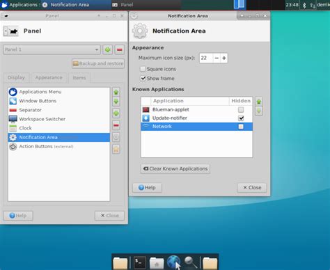 How To Hide Apps From The System Tray In XFCE4