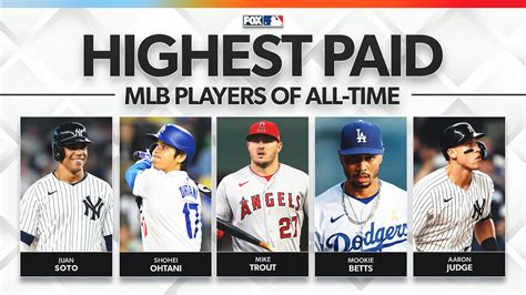 Ten Biggest Contracts In Mlb History Juan Sotos 765 Million With Mets Tops List Isg Sports News