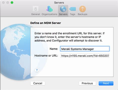 Enrolling And Supervising Ios Devices Using Apple Configurator 25 Or Later Cisco Meraki
