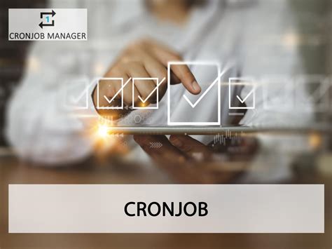 cronjob cronjob manager