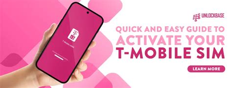 Quick And Easy Guide To Activate Your T Mobile SIM UnlockBase