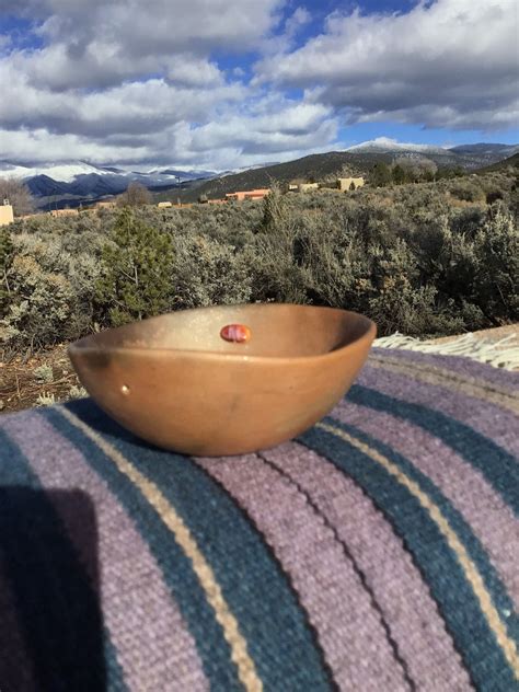 Southwest Pottery Micaceous Bowl From Taos New Mexico Etsy