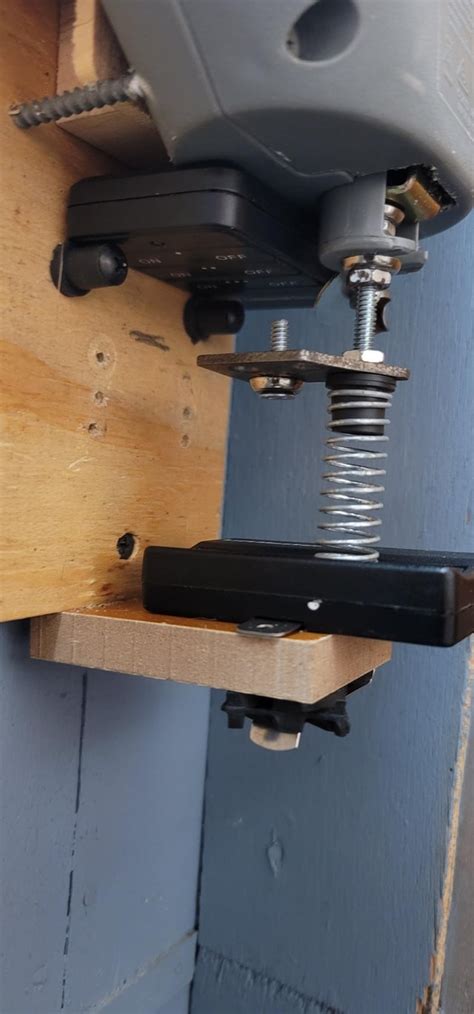 Chicken Coop Door Opener Button Presser Rredneckengineering