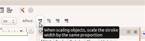 Vector How Can I Preserve Border Width When Scaling An Object With Inkscape Graphic Design