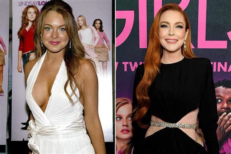 Then And Wow” See Lindsay Lohan At The Mean Girls” Premiere As A
