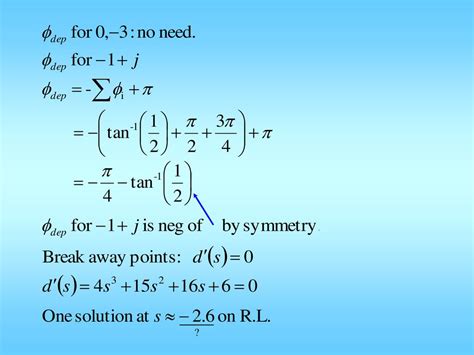 Two Parameters K And A Would Like To Know How They Affect Poles Ppt