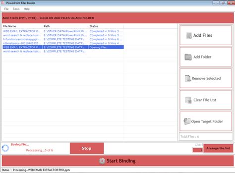 Help Powerpoint Files Binder Software