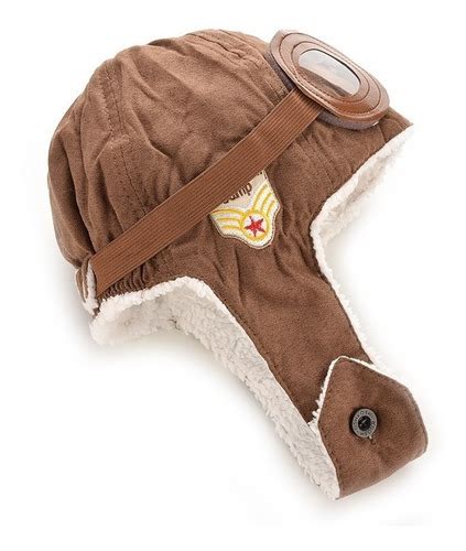 Touca Gorro Chapéu Aviador Piloto Infantil Parcelamento Sem Juros