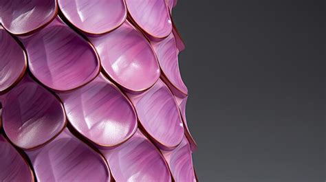 Premium Ai Image A Cone With A Hexagonal Pattern In Shades Of Pink
