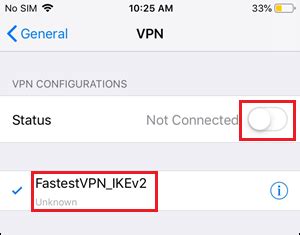 How To Set Up IKEv VPN On IPhone And IPad FastestVPN Support