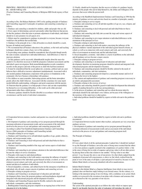 Assignment Guidance And Counselling Pdf Educational Assessment Truth