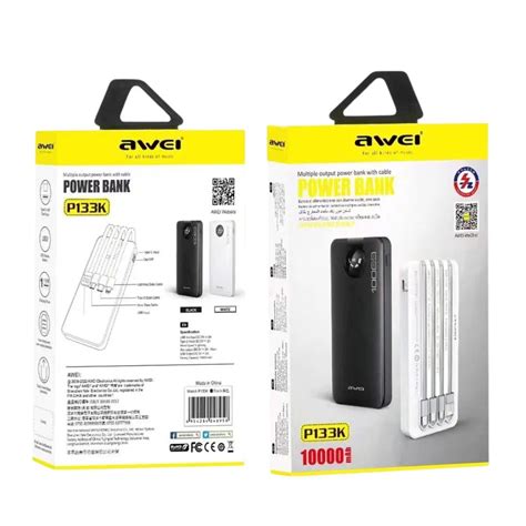 Awei P133k 10000mah Power Bank Perfect Deals