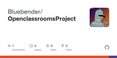 GitHub Bluebender OpenclassroomsProject
