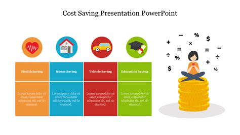 Download Cost Saving Presentation Powerpoint Slide