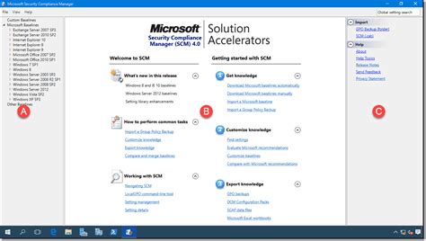 Security Compliance Manager Windows Server 2016 4sysops