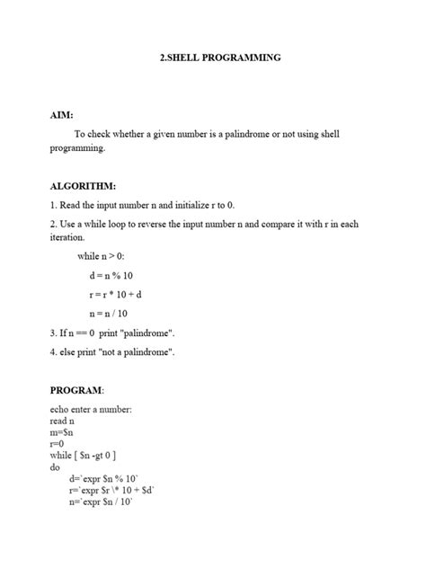 2shell Programming Pdf Algorithms Applied Mathematics