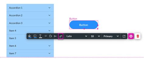 Dynamic Accordion Interactivity Titan Web
